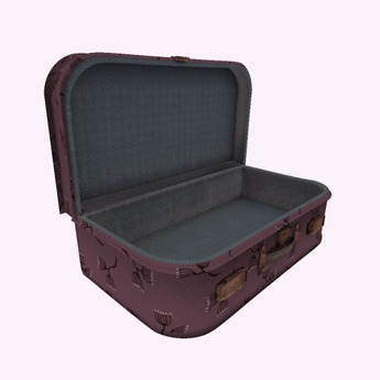 Second Life Marketplace - {vespertine- machinarium suitcase/marron}
