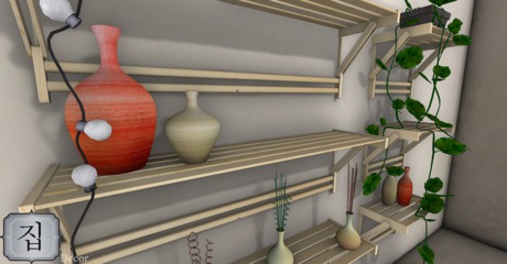 Second Life Marketplace - TS{Home} Shelving Set Pale Wood