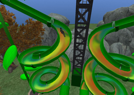 Second Life Marketplace - Hippie Water Slide