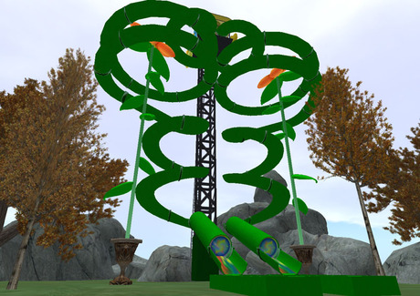 Second Life Marketplace - Hippie Water Slide
