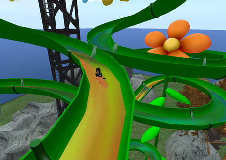 Second Life Marketplace - Hippie Water Slide