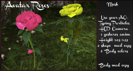 Second Life Marketplace - Avatar Roses *Mesh*