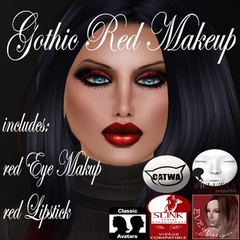 Second Life Marketplace - GOTHIC MAKEUP KIT
