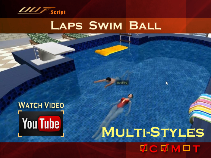 Second Life Marketplace - OOJ>>Laps Swim Ball V4.4