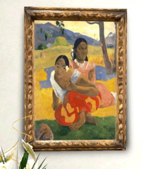 Second Life Marketplace - Wall painting "Nafea Faa Ipoipo"