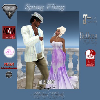 Second Life Marketplace - Spring Fling Green Lavender Buds