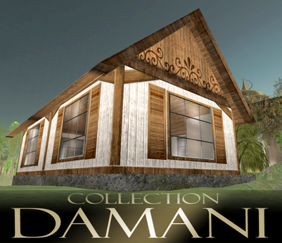 Second Life Marketplace - Damani Ultra-lo prim house - only 12 prims