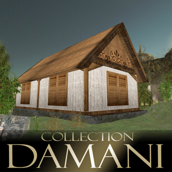 Second Life Marketplace - Damani Ultra-lo prim house - only 12 prims