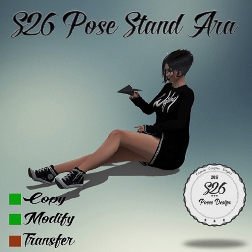 Second Life Marketplace - s26 Pose Stand Ara