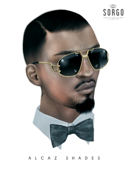 Second Life Marketplace - * S O R G O - ALCAZ Shades / GOLD