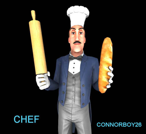 Second Life Marketplace - Mutresse - Ribald Butler - Chef