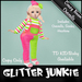 Second Life Marketplace - Glitter Junkie - Crazy Neon Overalls (TD KID)