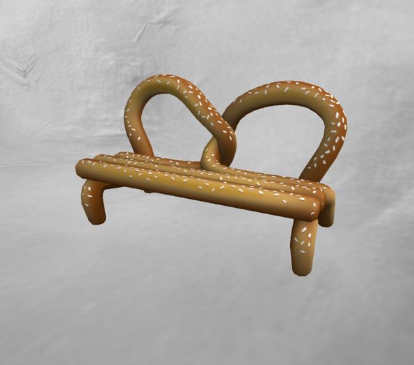 Second Life Marketplace Pretzel Bench With Poses Animations
