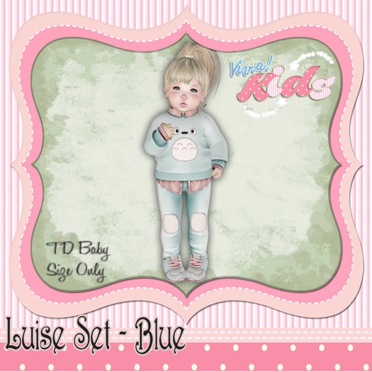 Second Life Marketplace - [Vk!] Luise Set Blue