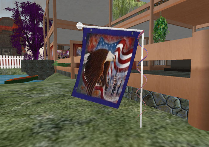 Second Life Marketplace - Flag Eagle Storm 9-11