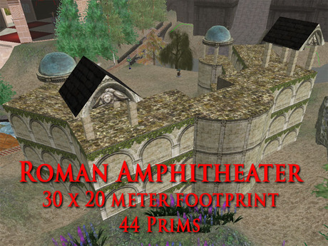 Second Life Marketplace - VILLAGE: ROMAN AMPHITHEATER