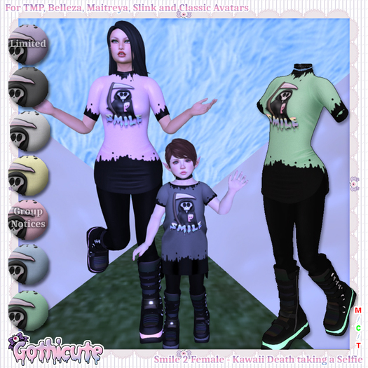 Second Life Marketplace - .: Gothicute :. Smile2 - Green Peridot ...