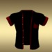 Second Life Marketplace - Unbuttoned Short Sleeve Shirt Aesthetic red ...