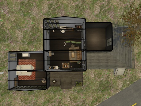 Second Life Marketplace - SS: One-Story 2Rooms+1storage / DEMO