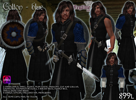 Second Life Marketplace - *FF* Lord Eddard Colton Blue