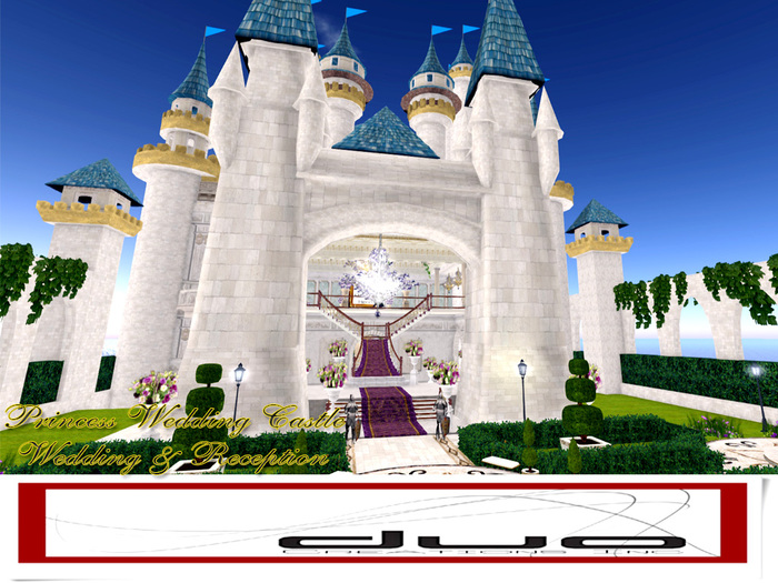 Second Life Marketplace - >> DUO >> Princess Wedding Castle - Wedding ...