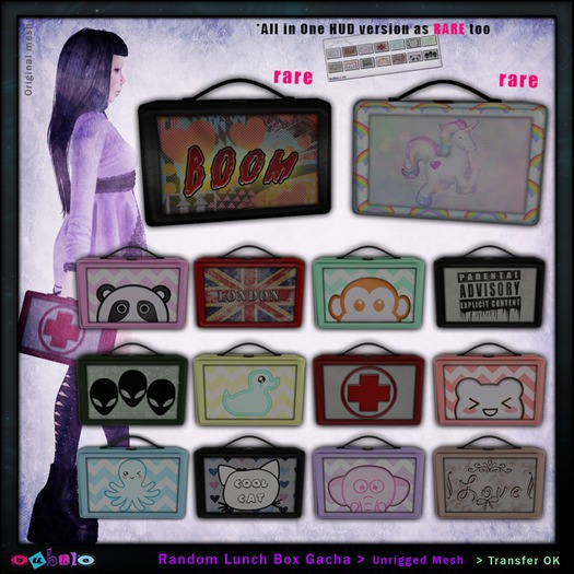Second Life Marketplace - [ bubble ] Love Lunch Box