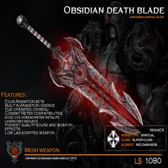 Second Life Marketplace - [Collector's Item swords] Death collection ...
