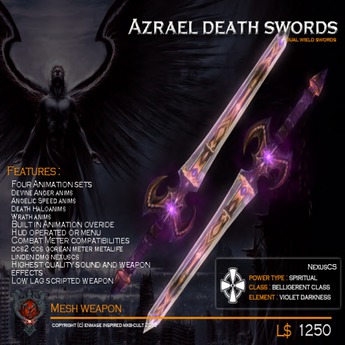 Second Life Marketplace - [Collector's Item swords] Death collection ...
