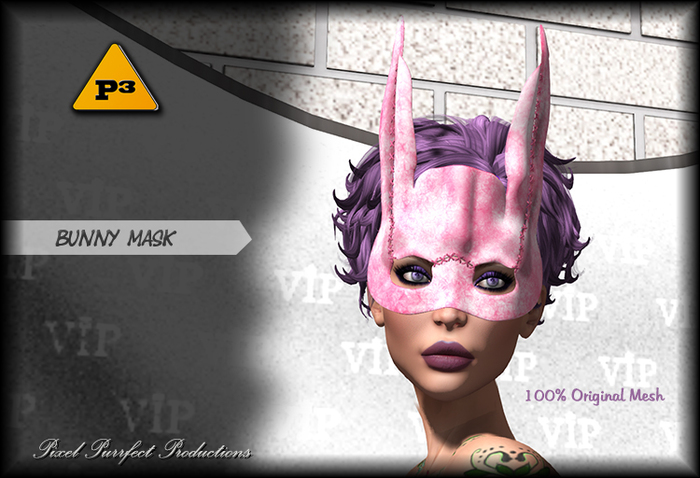 Second Life Marketplace - Leather Bunny Masks - Fatpack