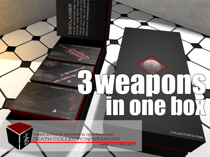 Second Life Marketplace - [Collector's Item swords] Death collection ...
