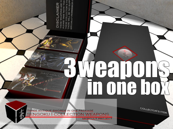 Second Life Marketplace - [Collector's Item swords] Sengoku basara I ...