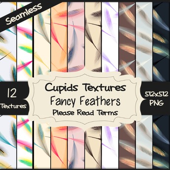 Second Life Marketplace - *Cupids Textures * 12 FANCY FEATHERS