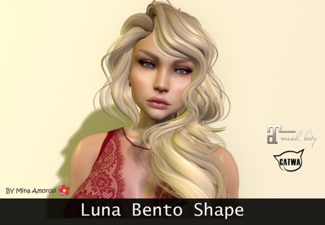 Second Life Marketplace - Luna Bento Shape