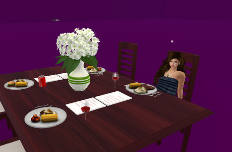 Second Life Marketplace - Dakota Designs Entranced Mesh Dining Room ...