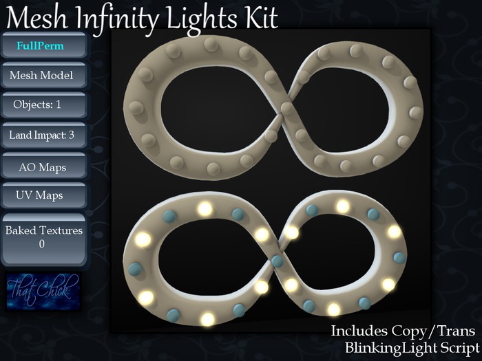Second Life Marketplace - ~tc~ Mesh Infinity Lights FullPerm Kit