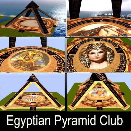 Second Life Marketplace - Egyptian Pyramid Club