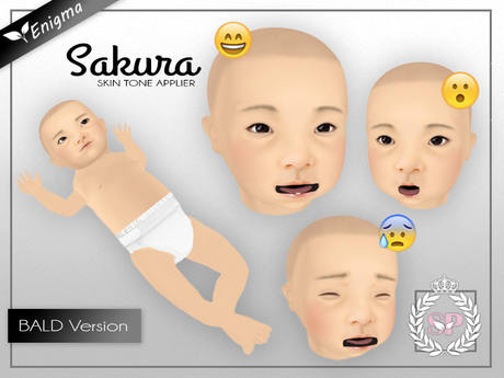 Second Life Marketplace - [*SP*] Sakura Appearance Applicator (Bald ...