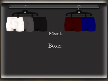 Second Life Marketplace - DEMO Axon Mesh Boxer