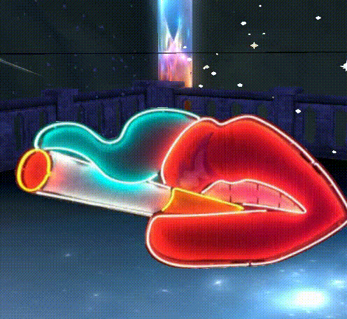 Second Life Marketplace - ~ ~Neon~ ~Bar Signs-Neon Lips Sign