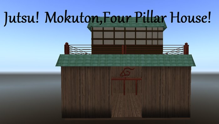 Second Life Marketplace - Mokuton,Four Pillar House! By H.A Pain ...