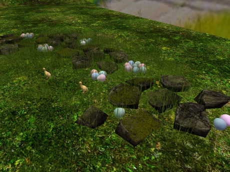 Second Life Marketplace - Easter Egg Path & Grass ~ Style 1 (Mesh)