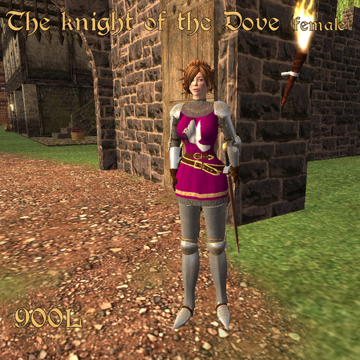 Second Life Marketplace - Medieval knight: The Knight of the Dove ...