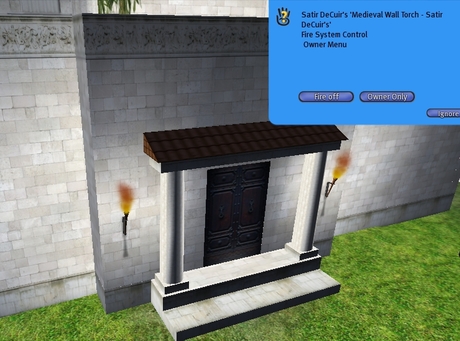 Second Life Marketplace - Wall Torch (Medieval / Roman Style)