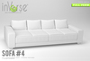 Second Life Marketplace - inVerse Sofa #4 MESH full permission bxd
