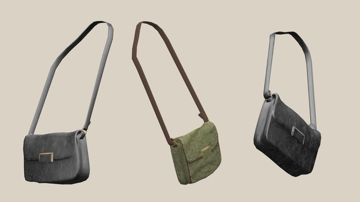 Second Life Marketplace - Rigged mesh shoulder bag