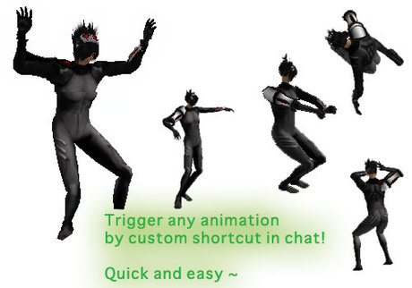 Second Life Marketplace - SureScript Animation HUD - play favorites ...