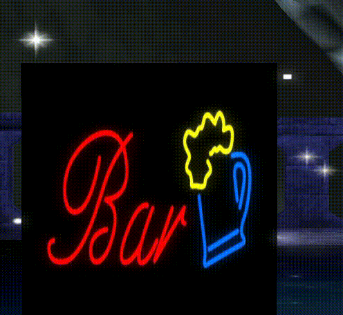 Second Life Marketplace - ~ ~Neon~ ~Bar Signs-Bar Sign Mug {Animated ...