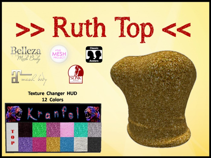 Second Life Marketplace - >> Ruth Top