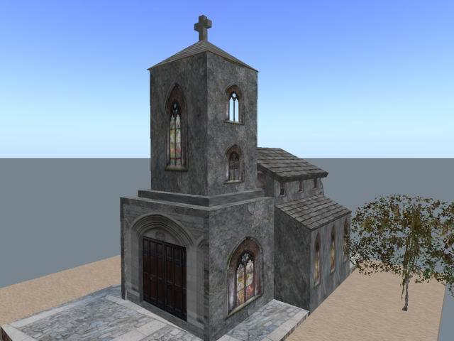 Second Life Marketplace - Chapel or little church