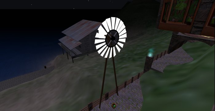 Second Life Marketplace - MW American windmill rez boxed 29 prims